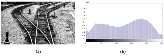Track Line Recognition Based on Morphological Thinning Algorithm