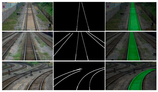 Track Line Recognition Based on Morphological Thinning Algorithm
