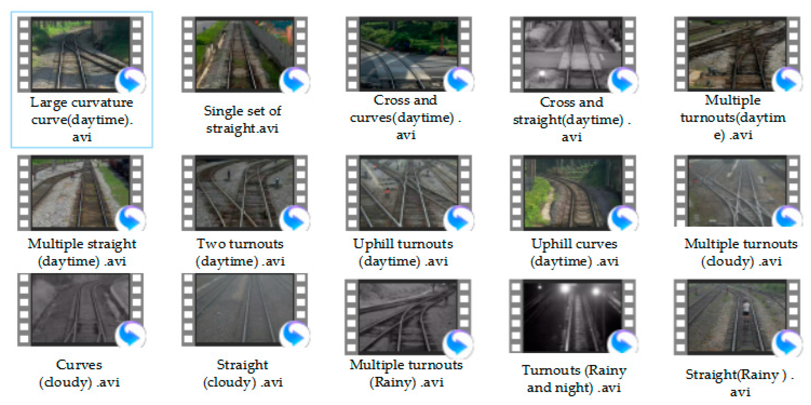 Track Line Recognition Based on Morphological Thinning Algorithm