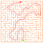 A Topology Map Generation Algorithm for Optimal Path Finding for Image-Based Maps