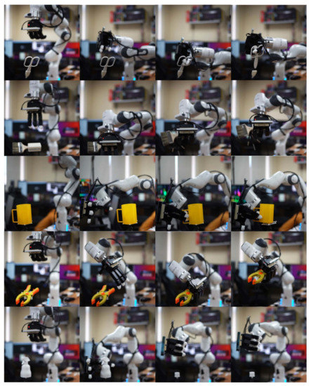 Anthropomorphic Grasping of Complex-Shaped Objects Using Imitation Learning