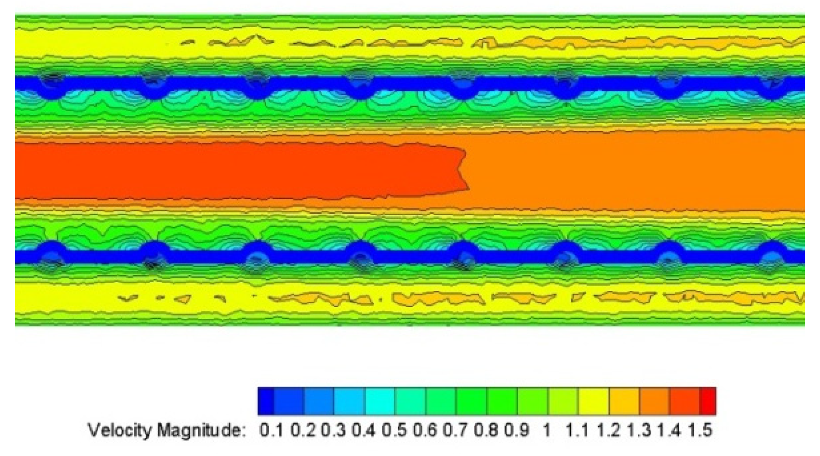 Numerical Simulation of Heat Transfer Performance of a Dimpled Tubular Heat Exchanger