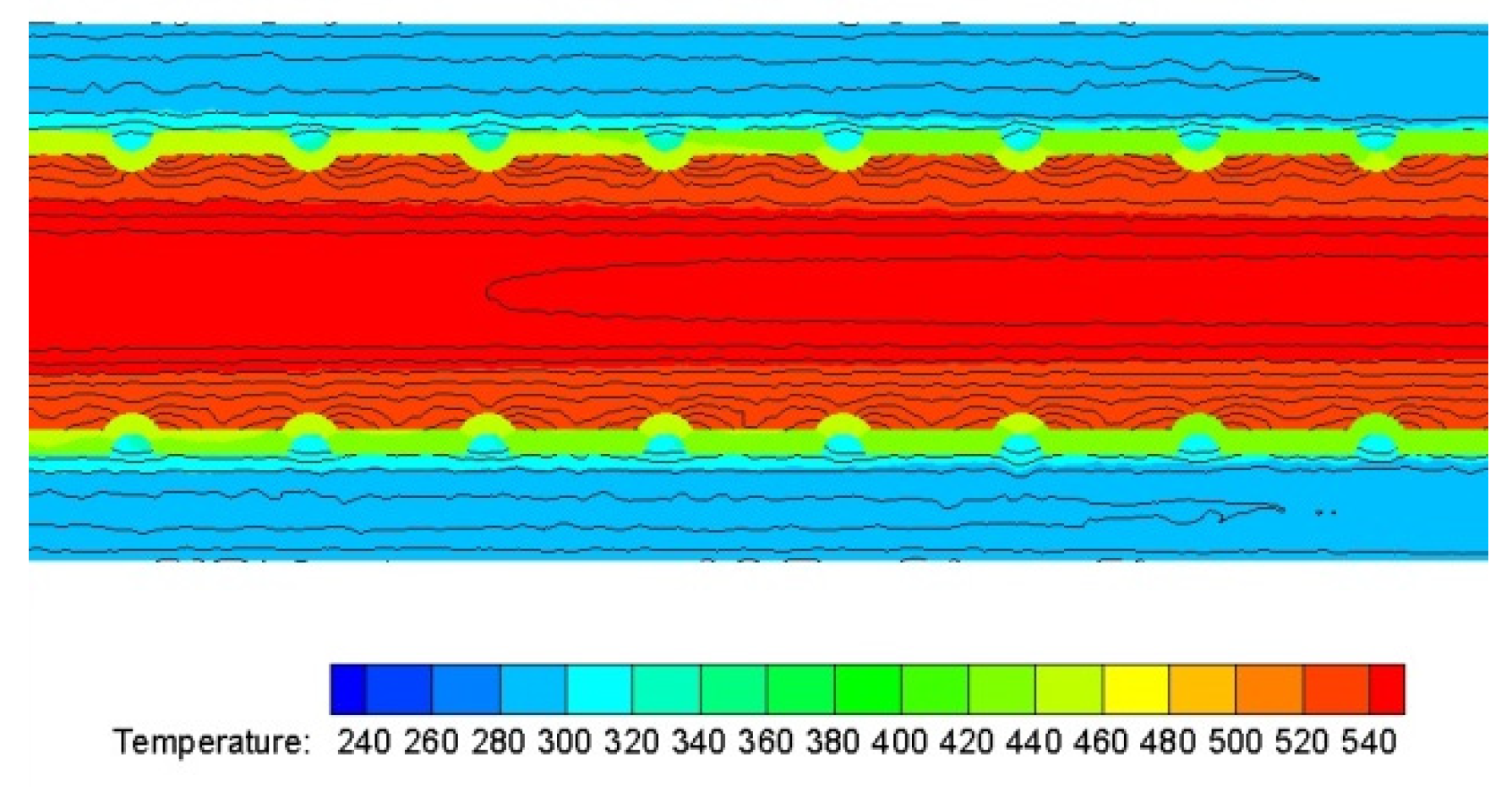 Numerical Simulation of Heat Transfer Performance of a Dimpled Tubular ...