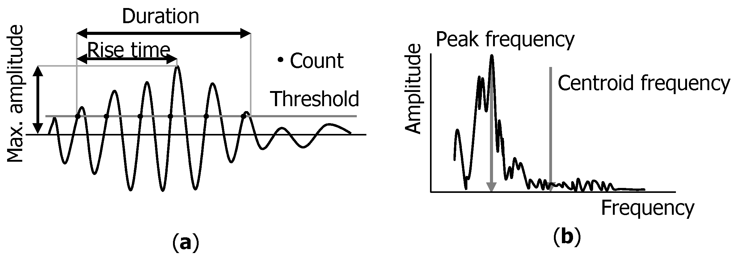 Attenuation and Frequency Characteristics of Acoustic Waves in Steel ...