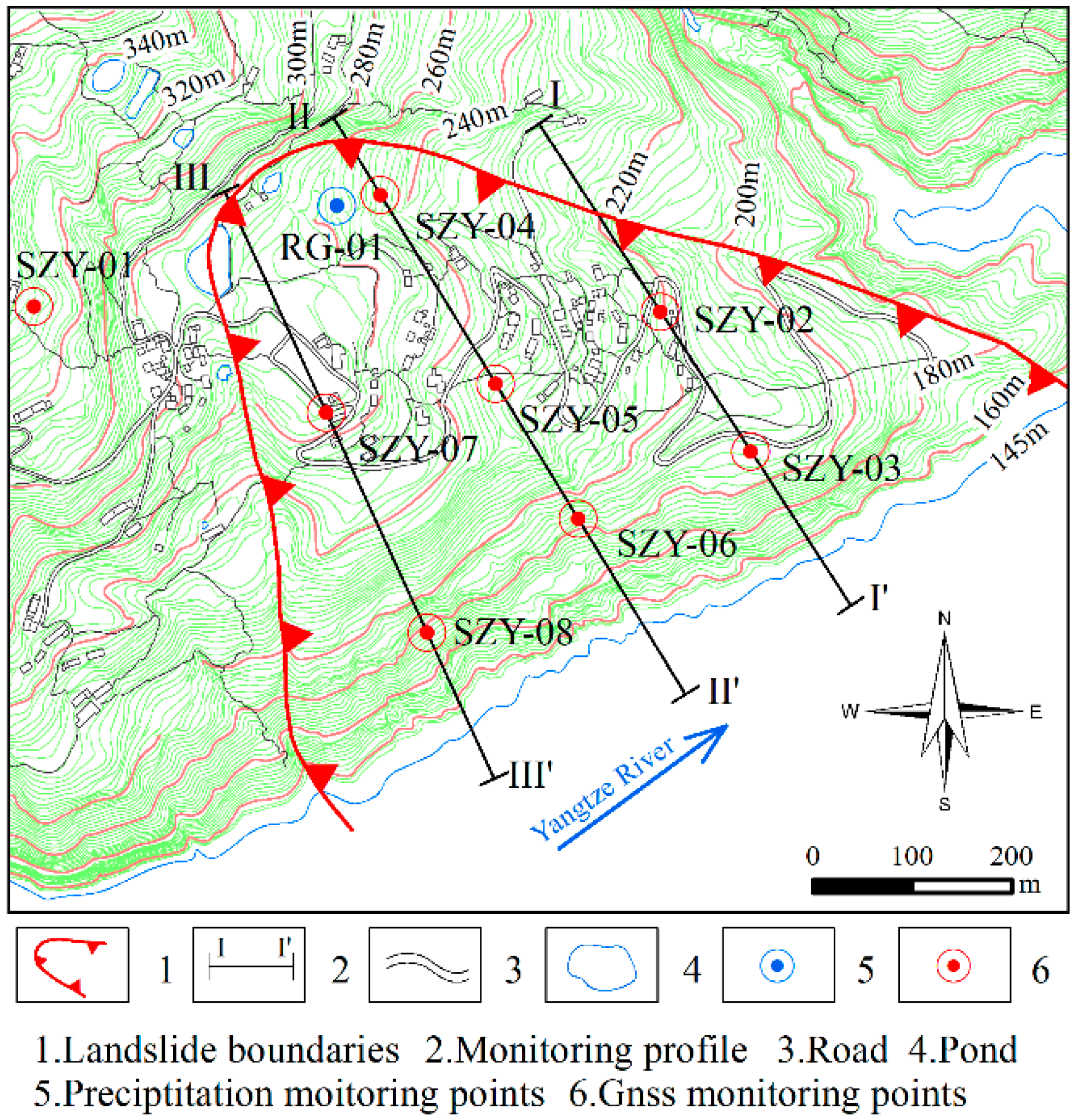 Landslide Displacement Prediction Based on Variational Mode Decomposition and GA–Elman Model