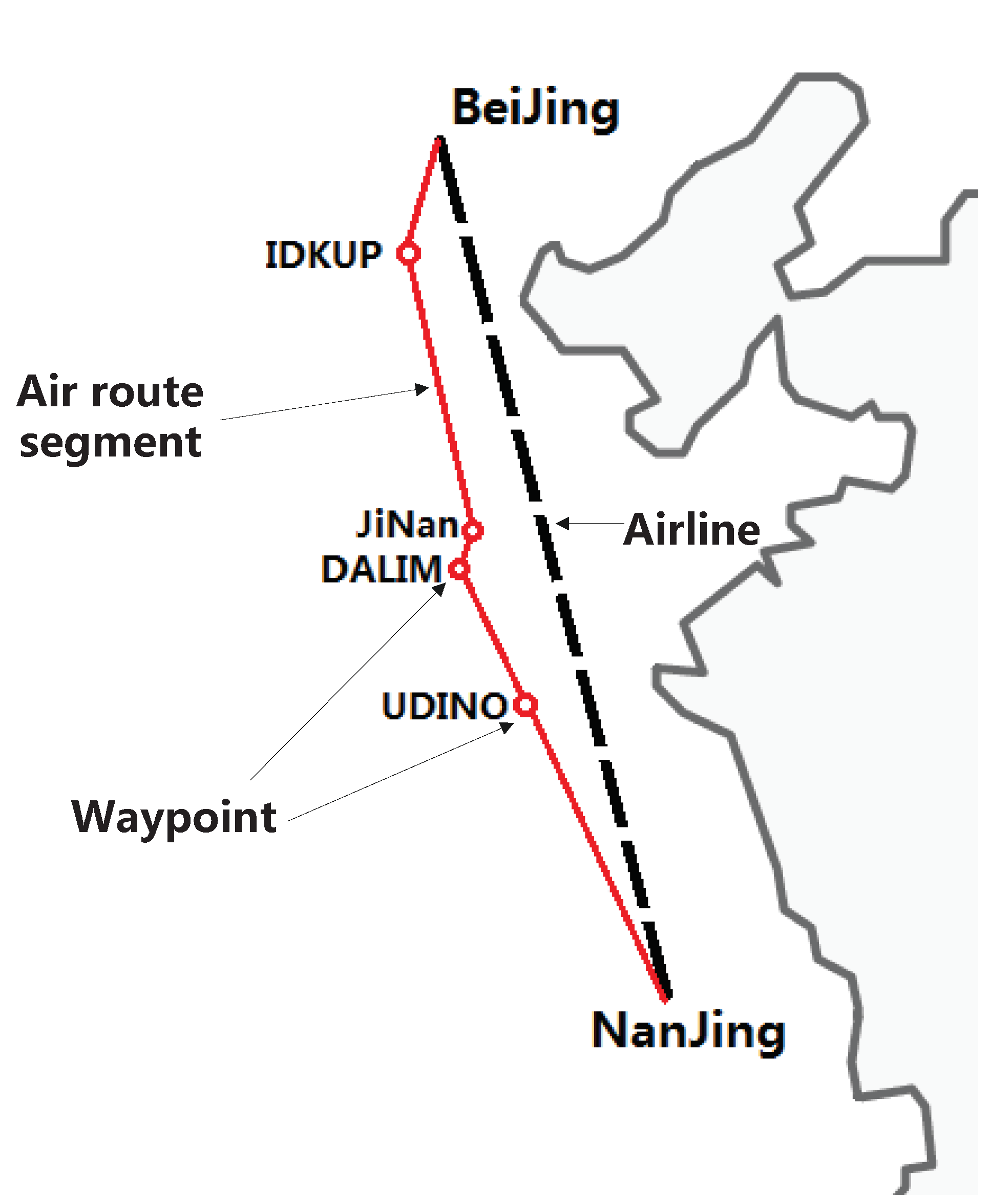 A Method to Optimize Routing Paths for City-Pair Airlines on Three ...