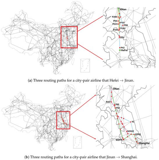 A Method to Optimize Routing Paths for City-Pair Airlines on Three ...