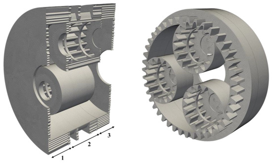 Numerical and Experimental Analysis of the Oil Flow in a Planetary Gearbox