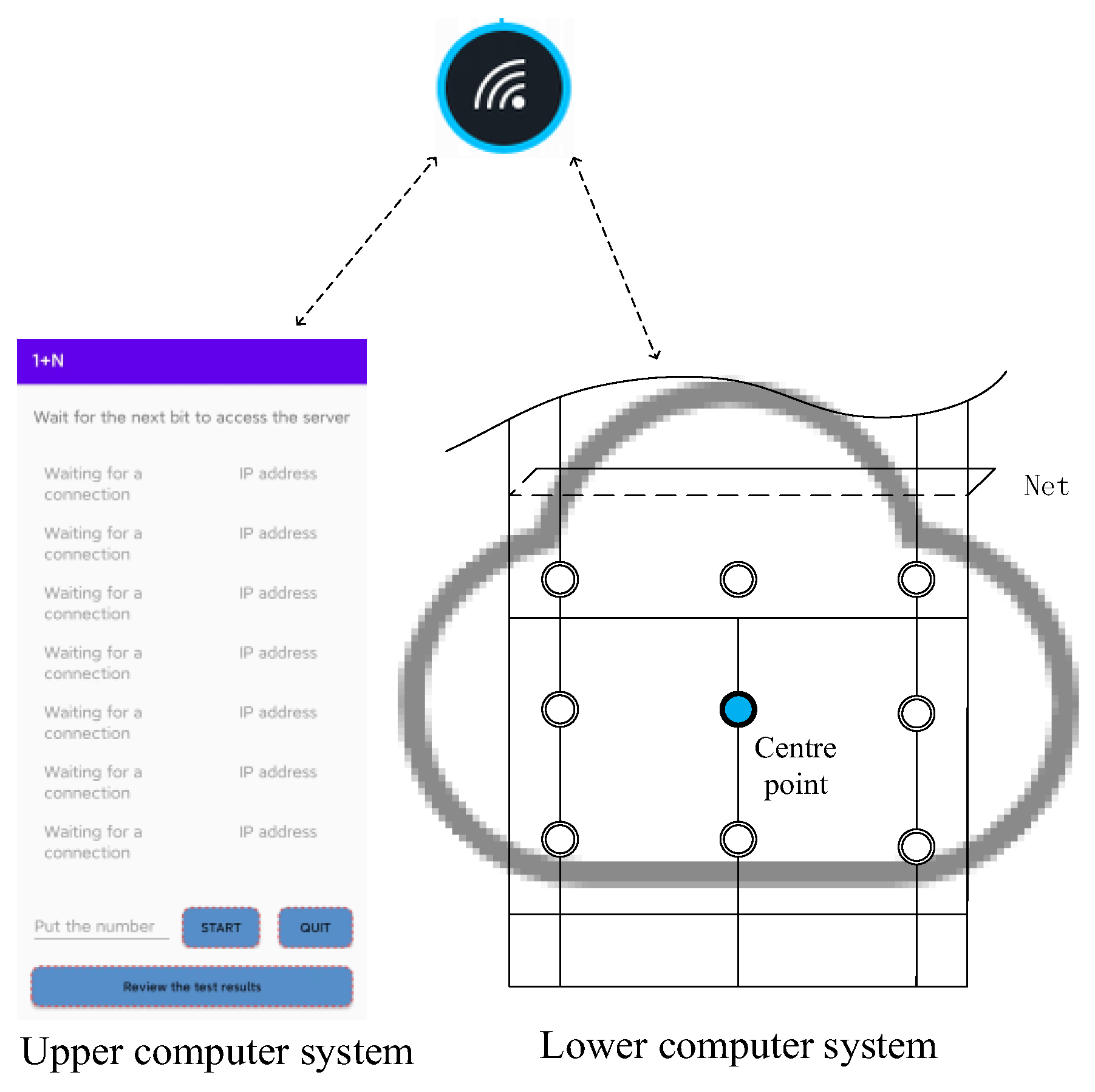 Study and Design of Distributed Badminton Agility Training and Test System