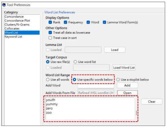 Applied Sciences | Free Full-Text | A Corpus-Based Word Classification ...