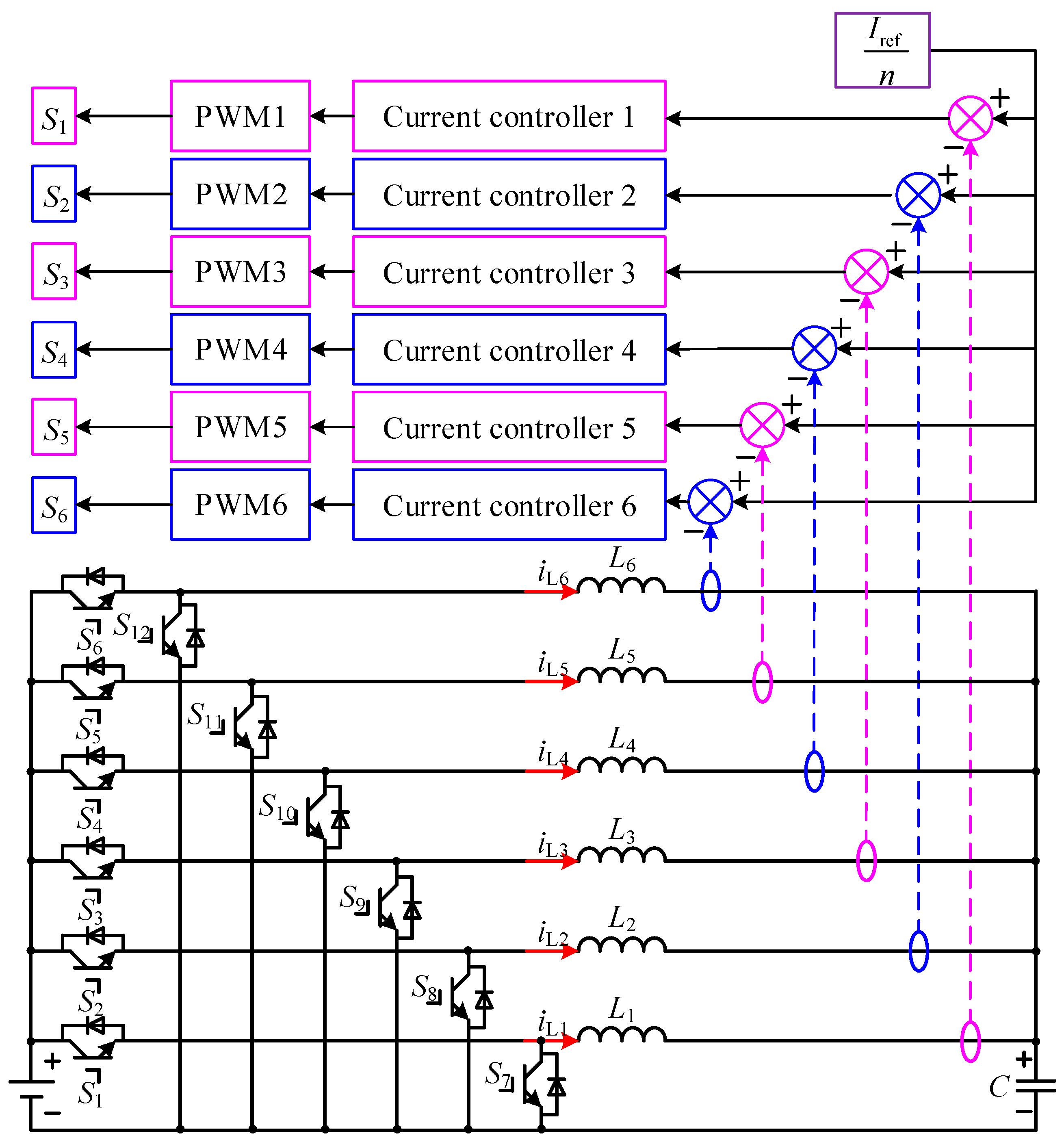 Variable Multiple Interleaved Bi-Directional DC/DC Converter with ...