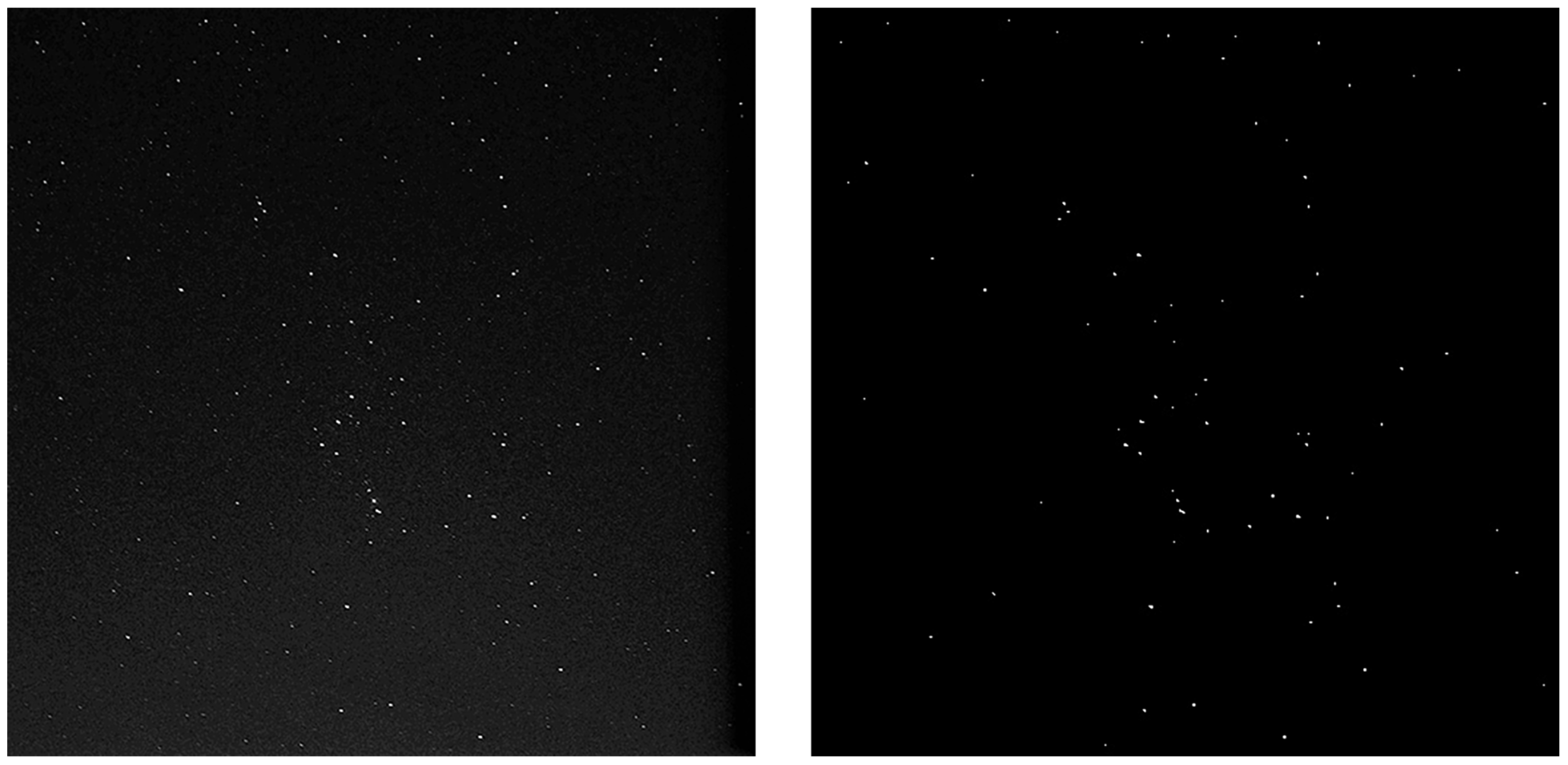 Design and Validation of a U-Net-Based Algorithm for Star Sensor Image Segmentation