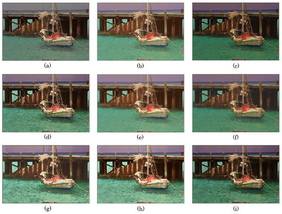 Reversible Image Processing for Color Images with Flexible Control