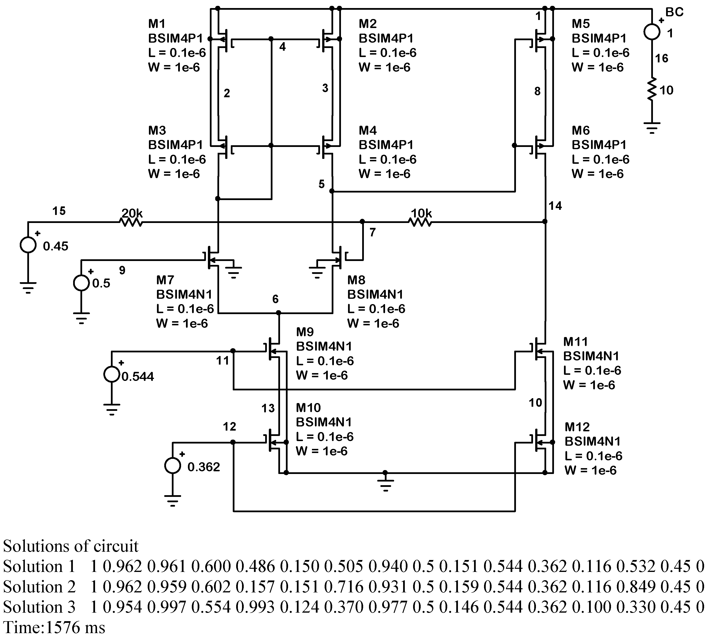 Applied Sciences | Free Full-Text | A SPICE-Oriented Method for Finding Multiple DC Solutions in ...