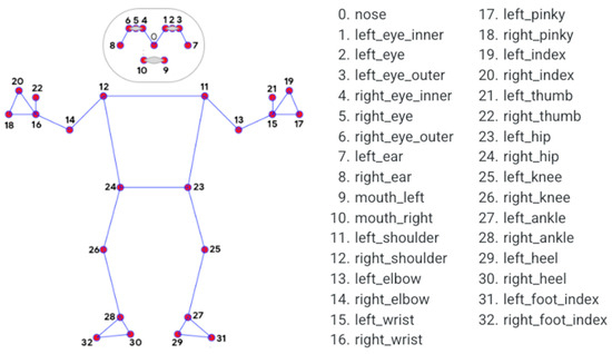 Applied Sciences | Free Full-Text | Human Pose Estimation Using MediaPipe Pose and Optimization ...