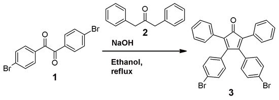 Synthesis of New 2D-π-2A Chromophores Based on Tetraphenyl Fulvene and ...