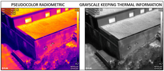 UAS IR-Thermograms Processing and Photogrammetry of Thermal Images for ...