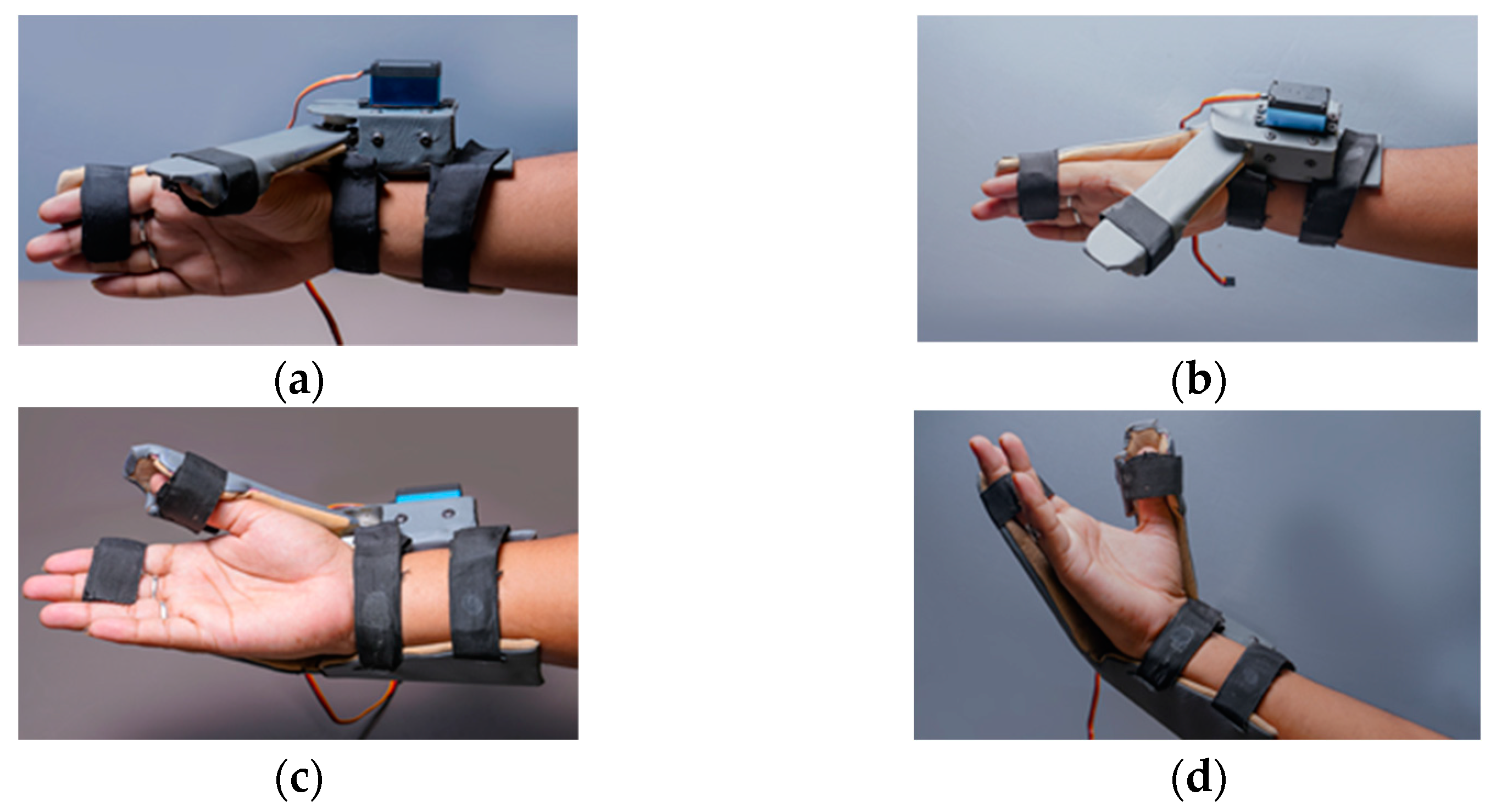 Wearable Hand Orthotic Device For Rehabilitation Hand Therapy With