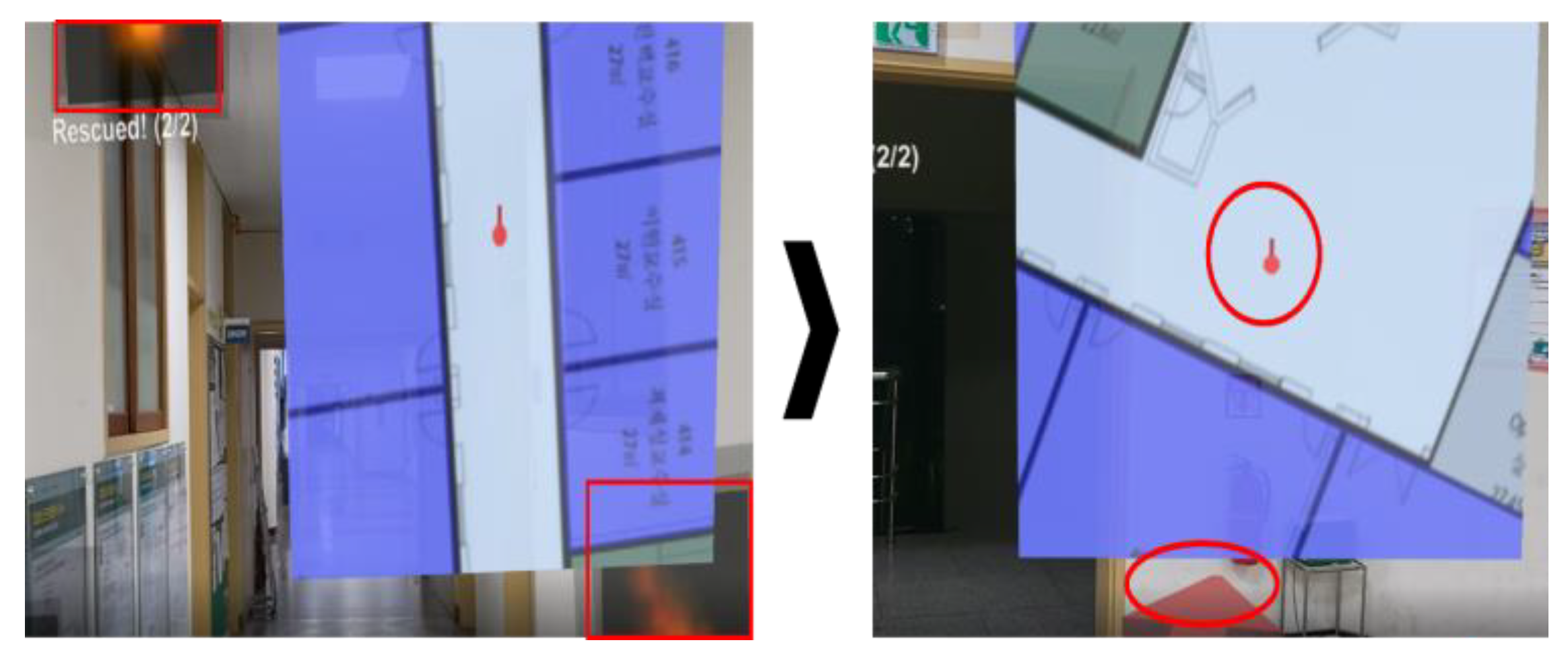 Design of a Mixed Reality System for Simulating Indoor Disaster Rescue