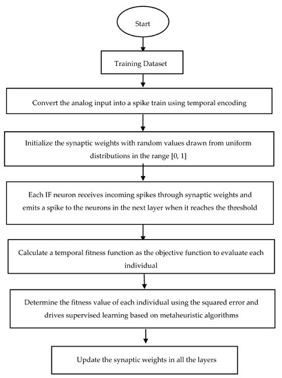 Training Spiking Neural Networks with Metaheuristic Algorithms
