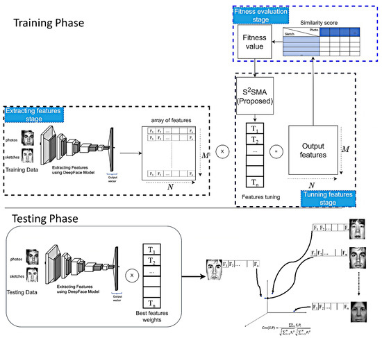 Fine-Tuning of Pre-Trained Deep Face Sketch Models Using Smart Switching Slime Mold Algorithm