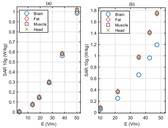 Analyzing the SAR in Human Head Tissues under Different Exposure Scenarios