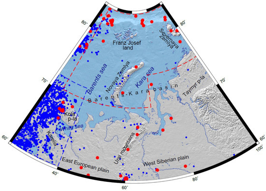 Integrated Earthquake Catalog II: The Western Sector of the Russian Arctic