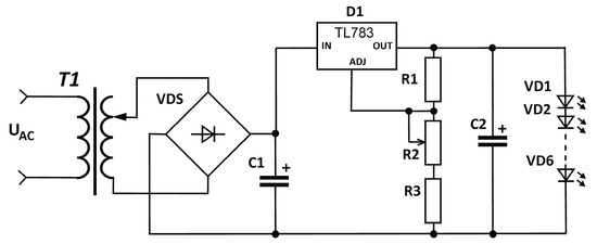Research Control Devices for LED Light Sources under Their Operating ...