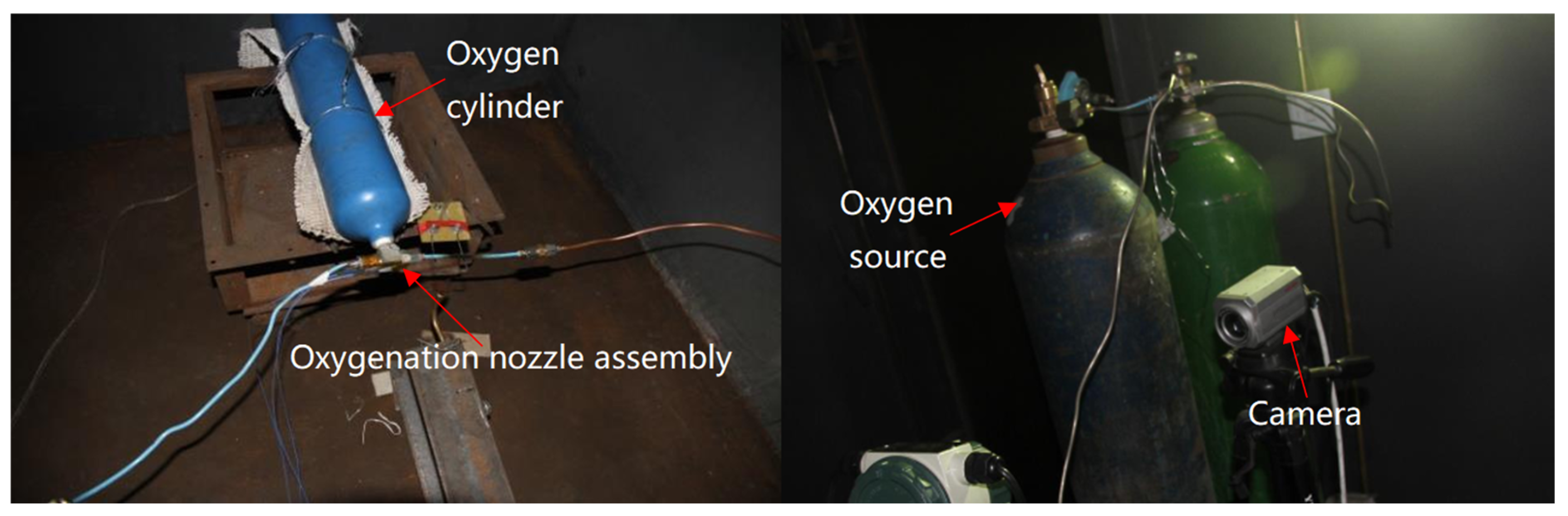 Research on Oxygenation Components under a High-Pressure Oxygen Environment