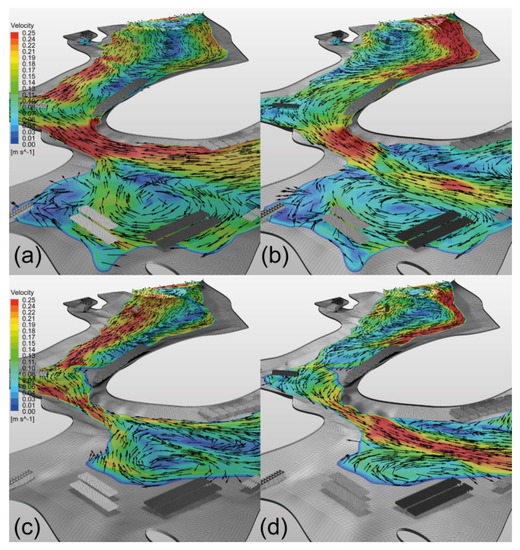 Hydrodynamic Modification in Channels Densely Populated with ...