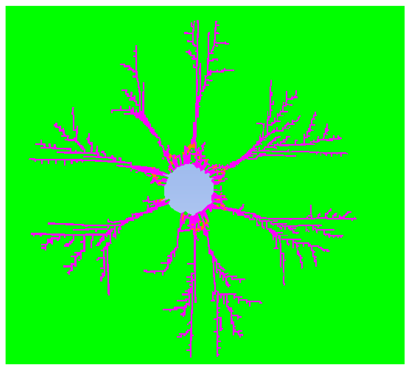 Numerical Study on the Dynamic Propagation Model of Cracks from ...