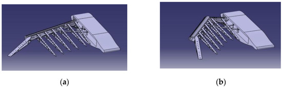 Applied Sciences | Free Full-Text | A New Type Bionic Foldable Wing Design for High Maneuverable ...