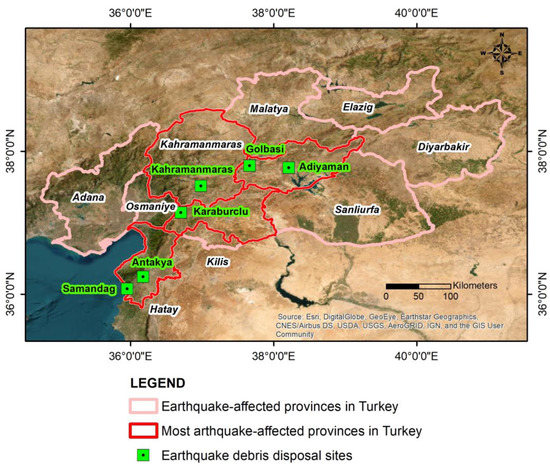 Debris Management in Turkey Provinces Affected by the 6 February 2023 ...