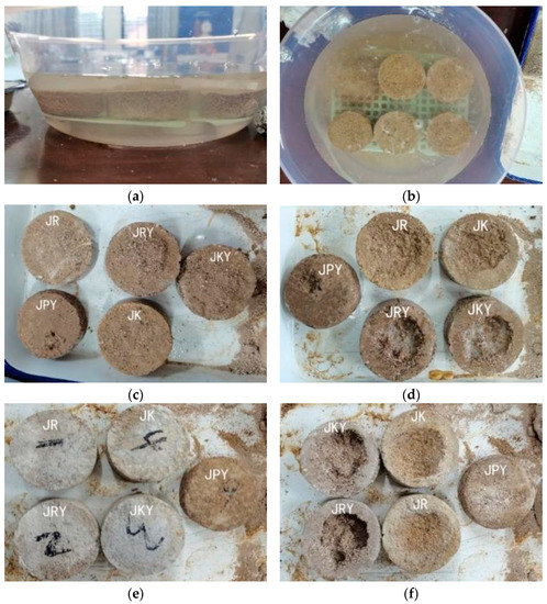 Strength and Mechanism of Granite Residual Soil Strengthened by ...