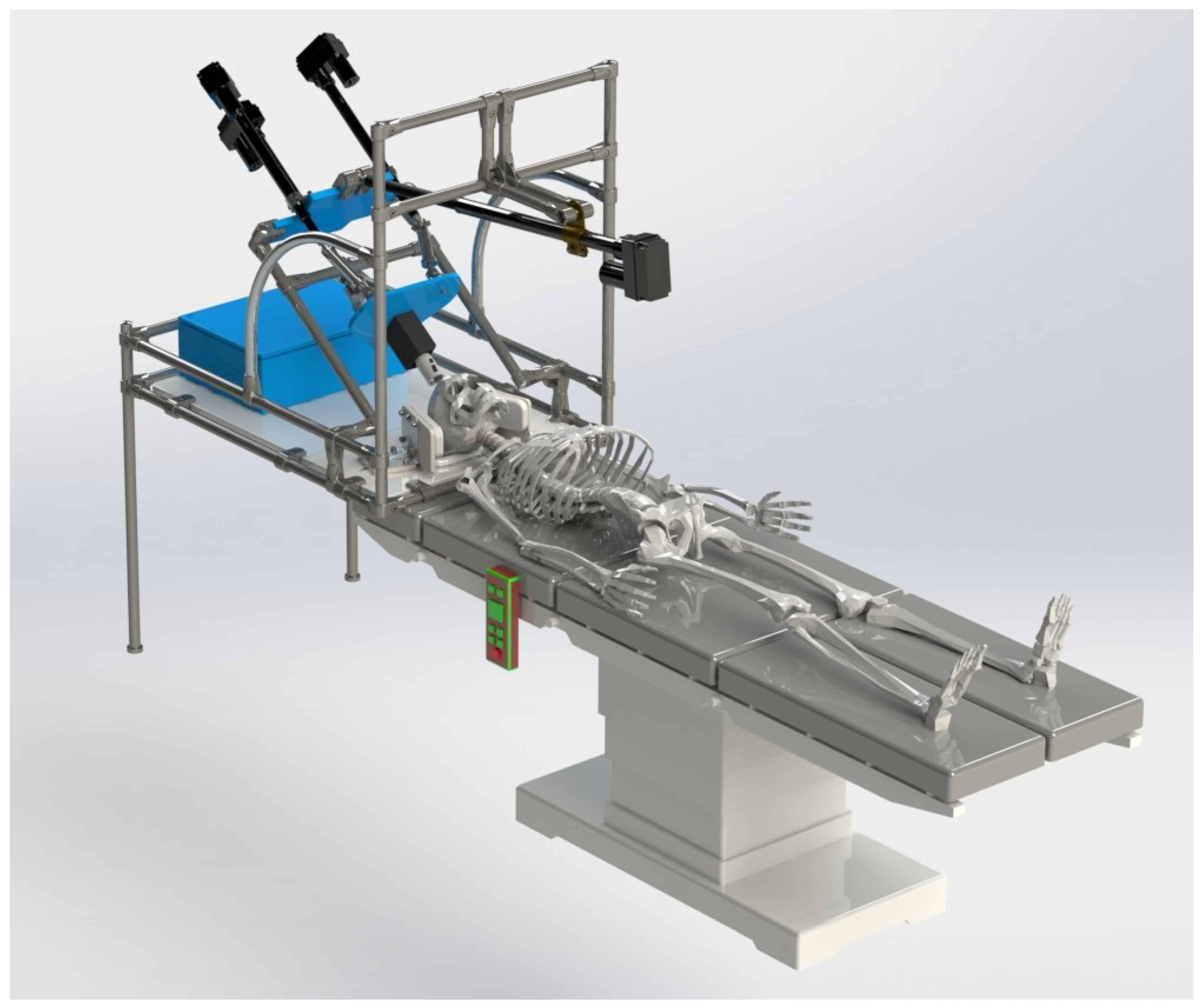 Kinematic Modeling of a Trepanation Surgical Robot System
