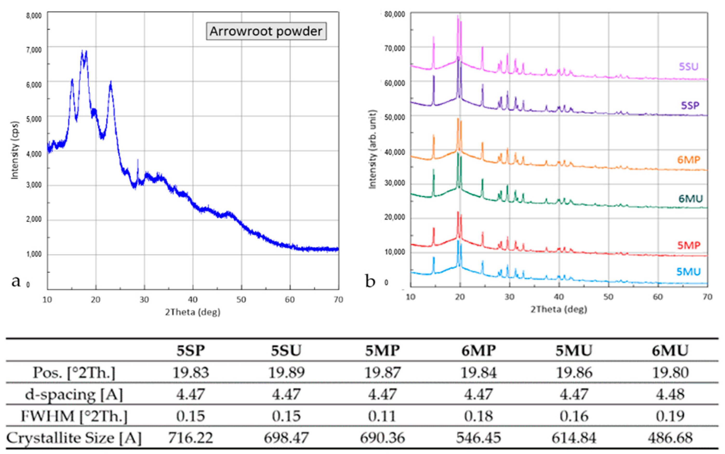 Examining the Influence of Ultrasounds and the Addition of Arrowroot on ...