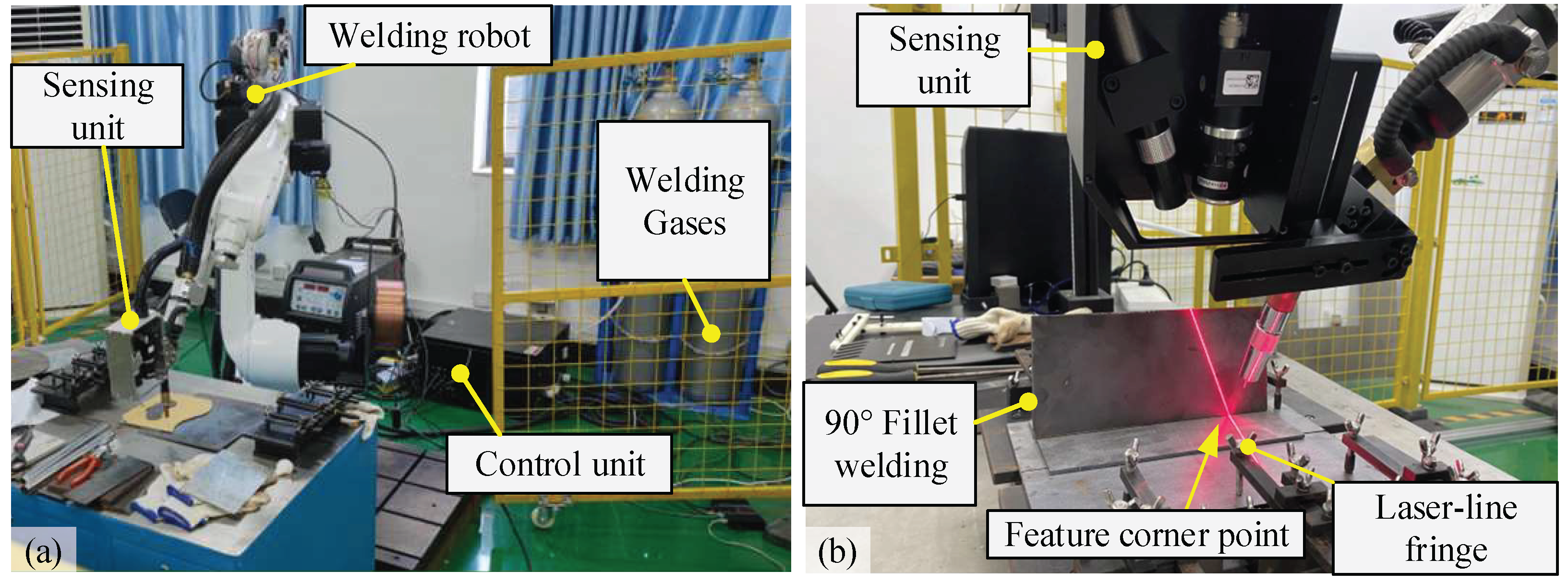 Feature Point Identification in Fillet Weld Joints Using an Improved ...