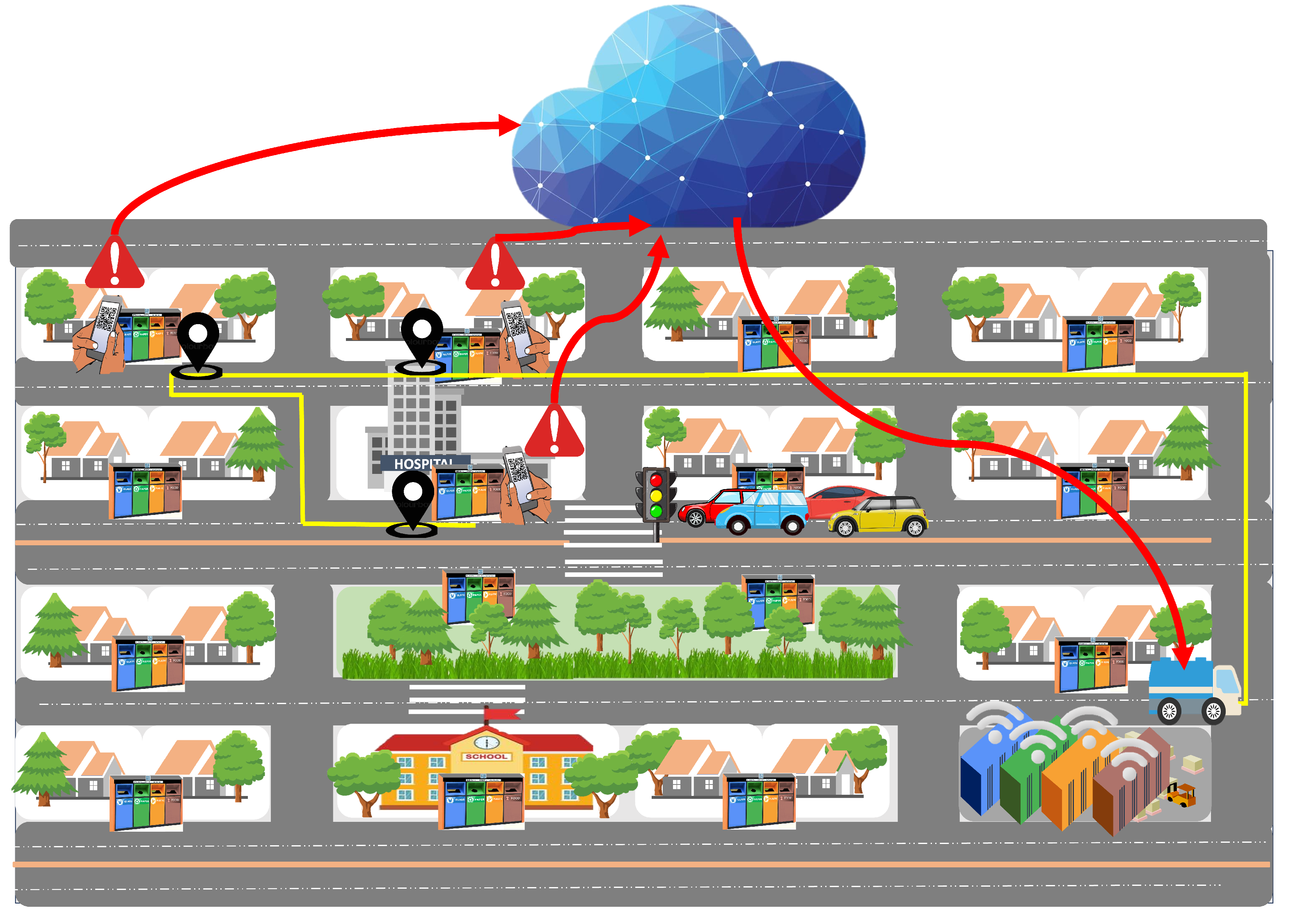 Holistic Trash Collection System Integrating Human Collaboration with ...