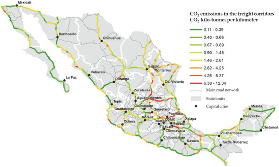 Measurement of CO2 Emissions by the Operation of Freight Transport in ...