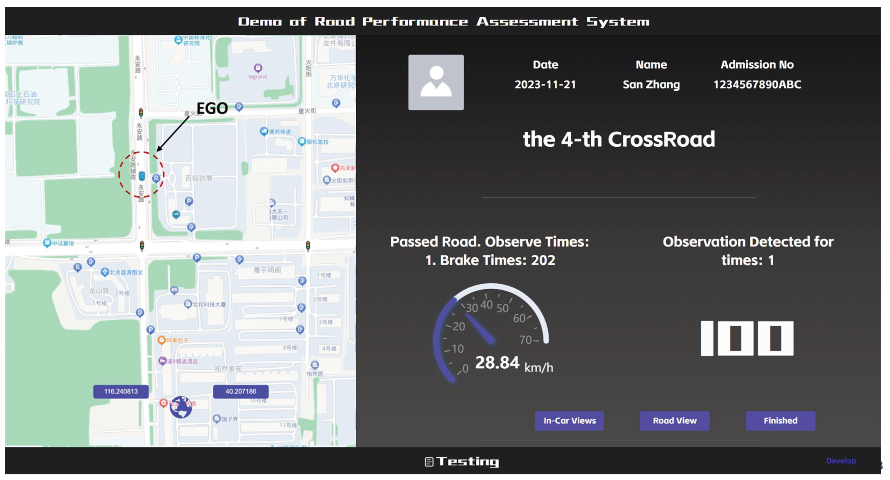 An Intelligent Chinese Driver Road Performance Assessment Model (RPAM ...