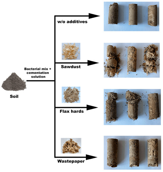 Integration of Organic Waste for Soil Stabilization through MICP