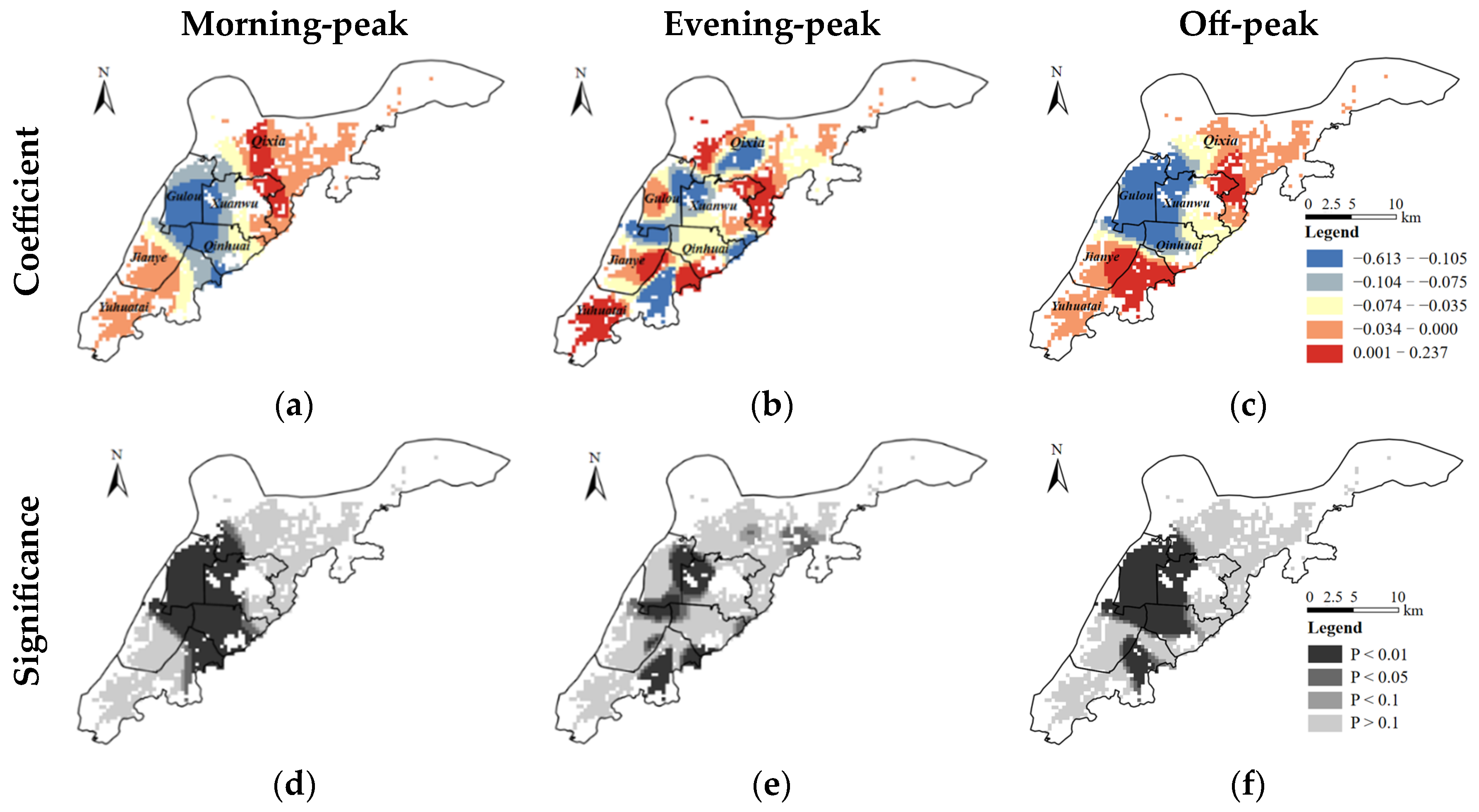 Spatiotemporal Heterogeneous Effects of Built Environment and Taxi ...
