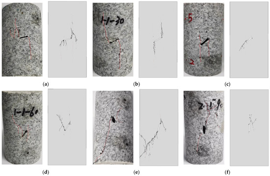 Mechanical Properties of Rock Specimens Containing Pre-Existing Cracks with Different Dip Angles ...