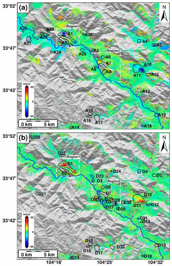Landslide Detection Based on Multi-Direction Phase Gradient Stacking, with Application to Zhouqu ...
