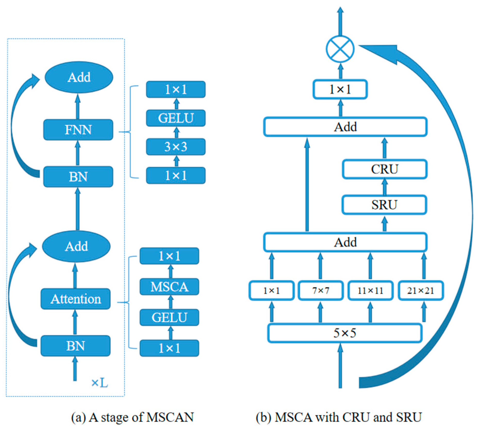 A Multi-Path Semantic Segmentation Network Based on Convolutional Attention Guidance