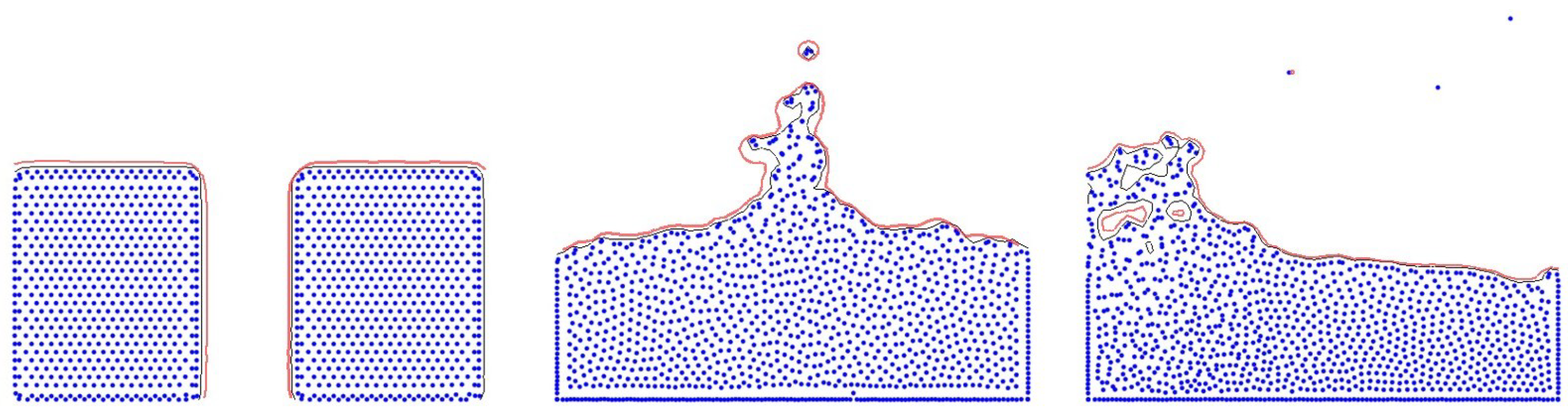Isoline Tracking in Particle-Based Fluids Using Level-Set Learning Representation