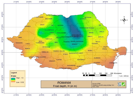 Assessment of Frost Depth and Frost Heave in Romania