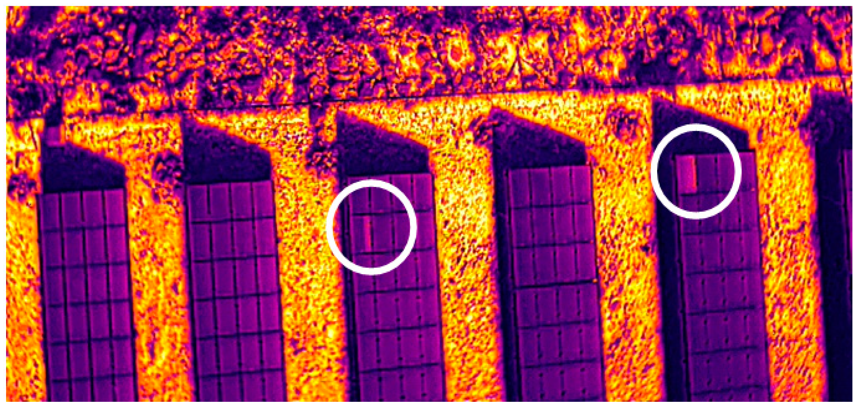 Thermal Image and Inverter Data Analysis for Fault Detection and Diagnosis of PV Systems
