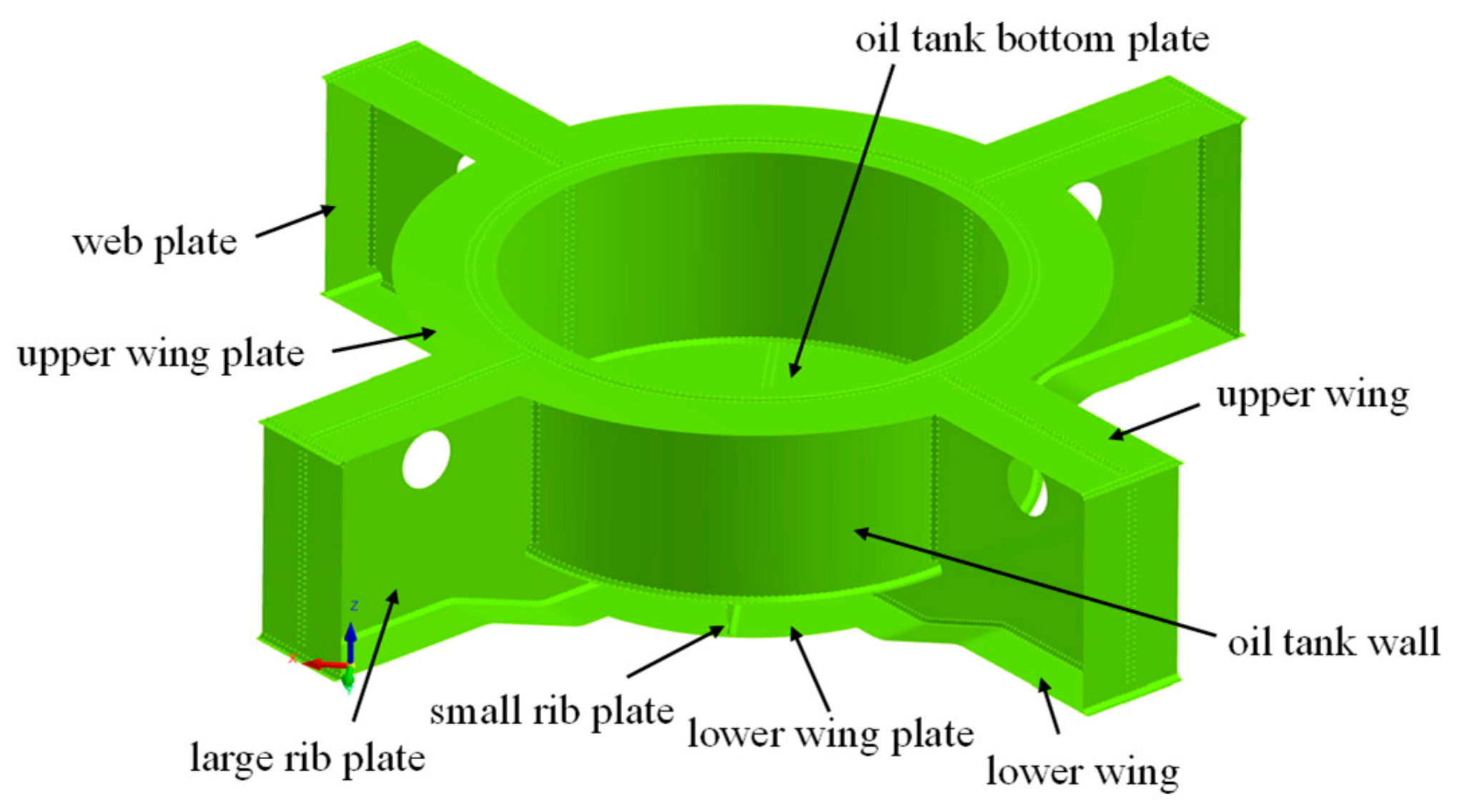 Numerical Simulation Study on Welding Process of Upper Frame of ...