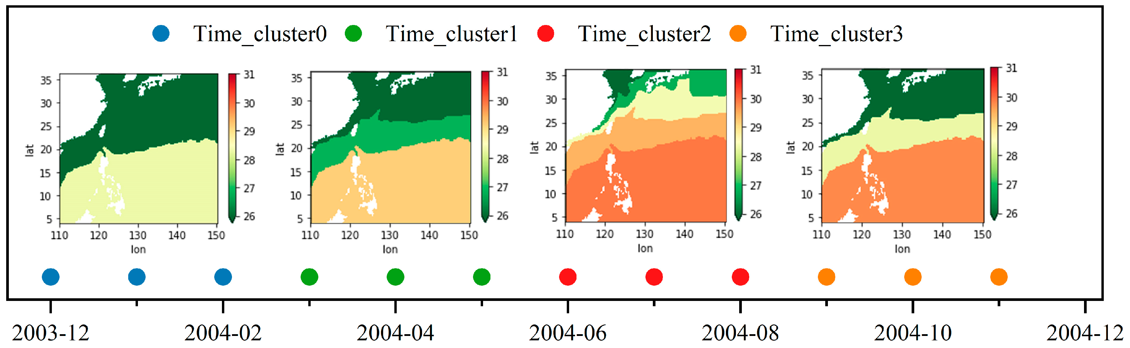 Revealing Spatial–Temporal Patterns of Sea Surface Temperature in the South China Sea Based on ...